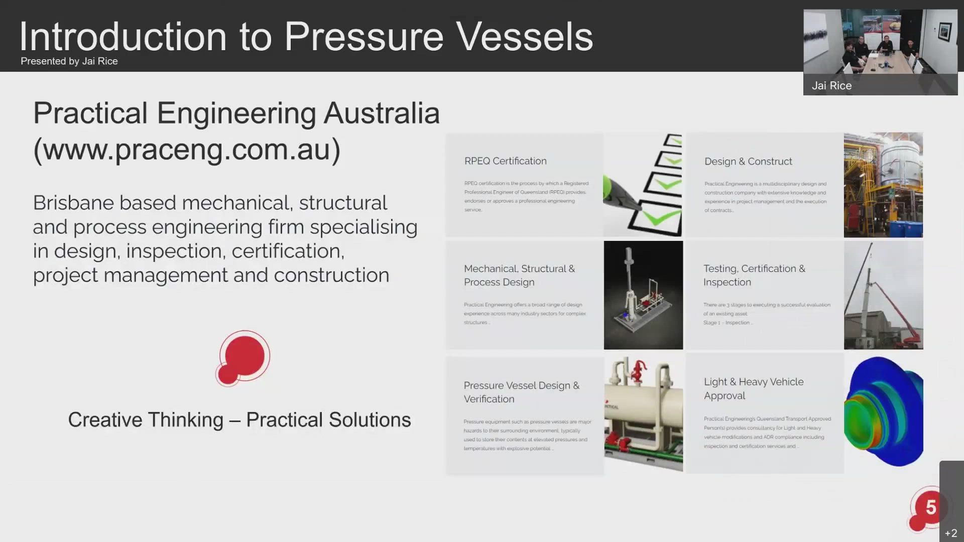 Introduction to Pressure vessel design, registration and verification ...