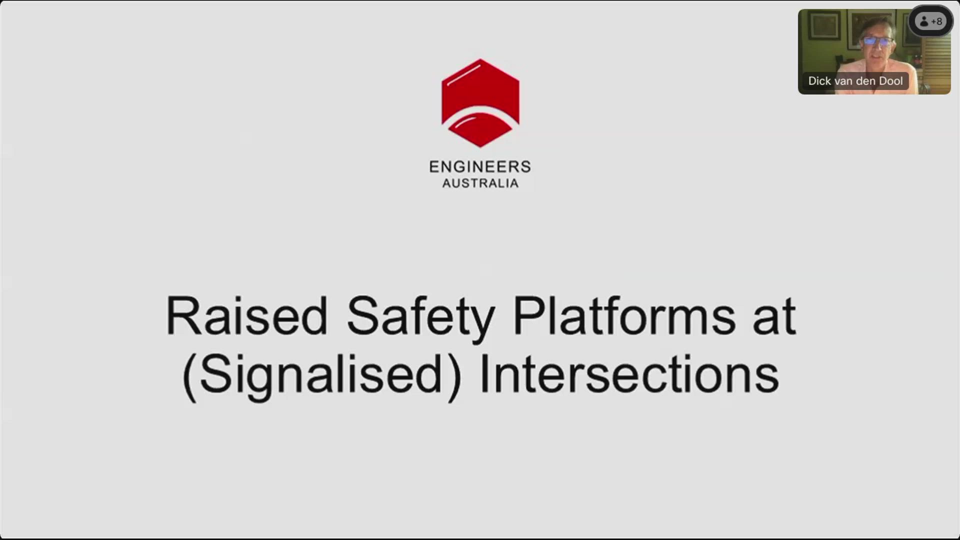 Raised safety platforms at (signalised) intersections | EA OnDemand ...