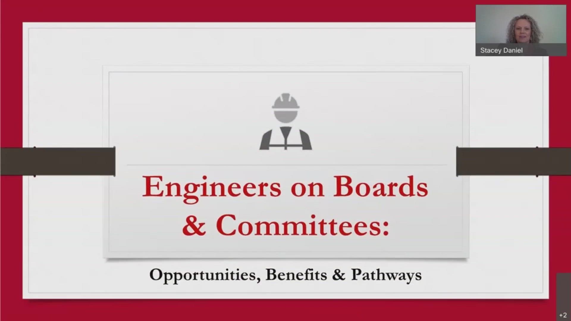 Engineers on Boards and Committees: the Opportunities, Benefits and ...