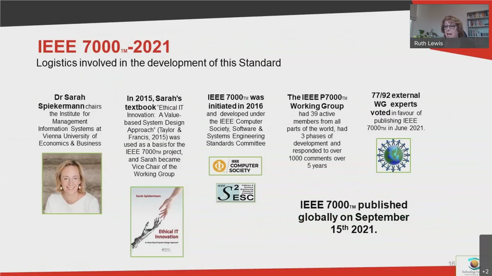 IEEE 7000TM-2021 - process to address ethical concerns during design | EA OnDemand | Engineers ...