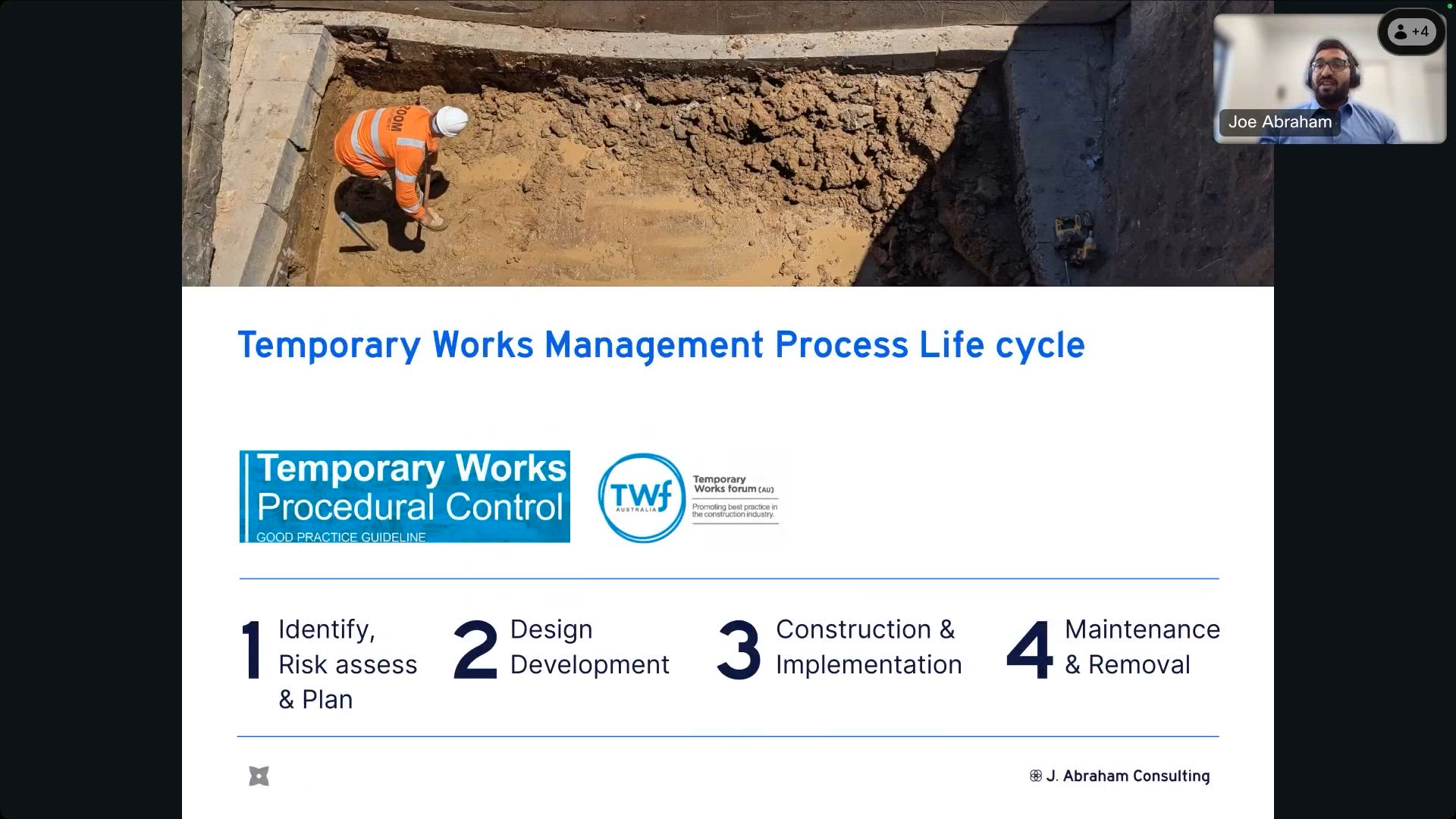 Temporary works management practices and case studies | EA OnDemand ...