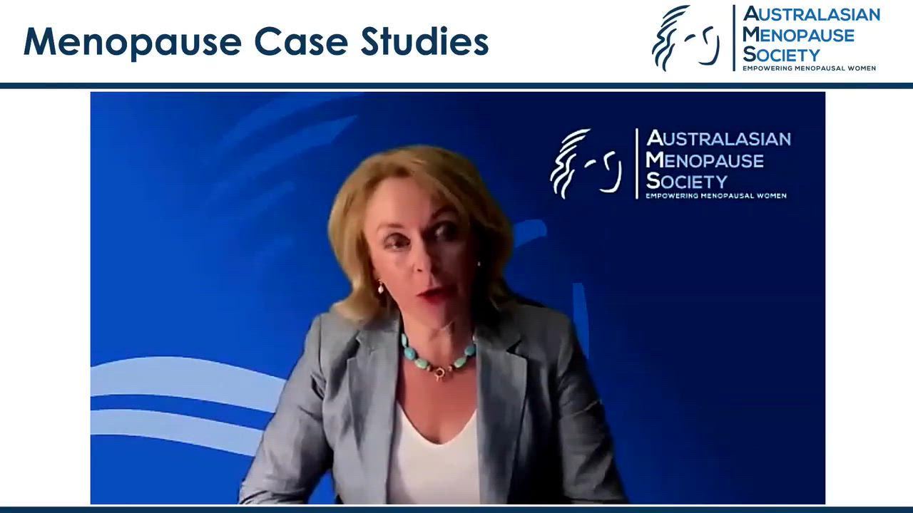 Menopause Case Studies | Webinar | Australasian Menopause Society Hub