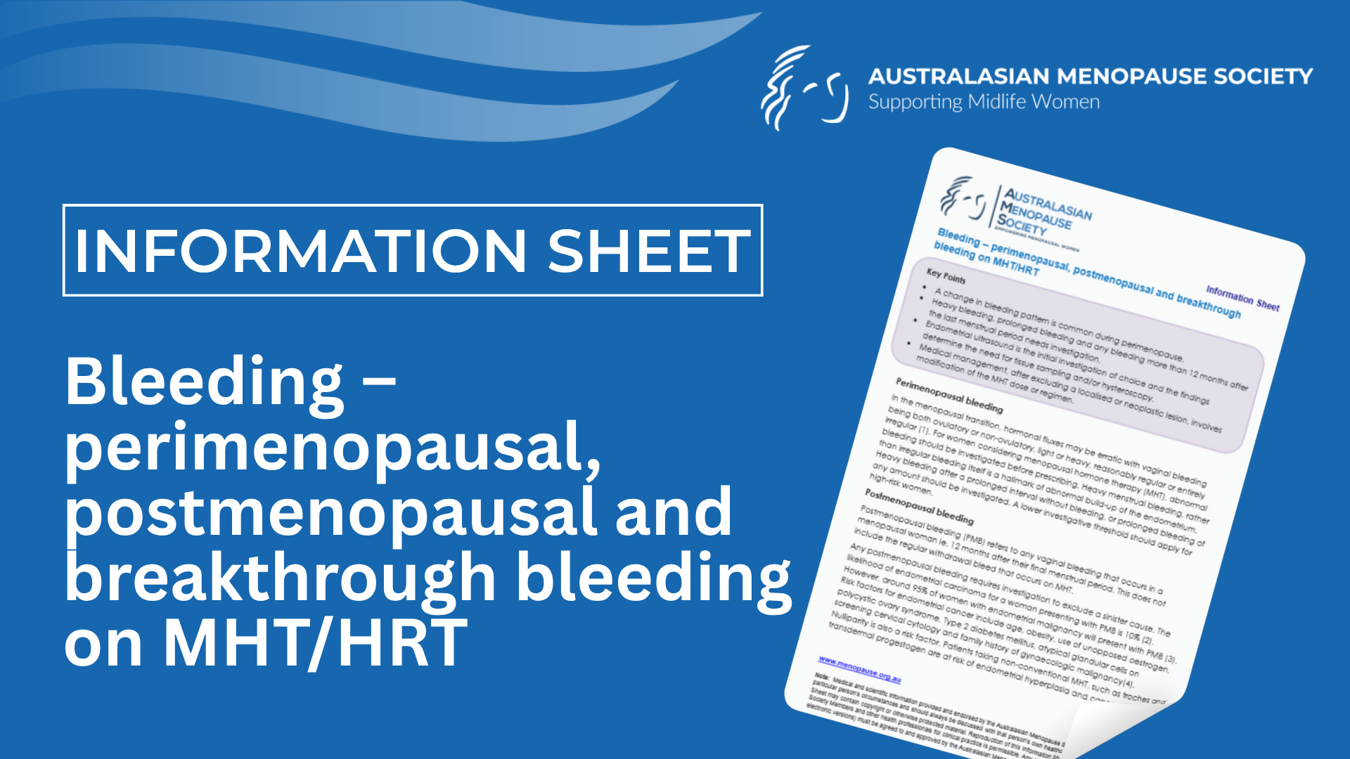 Australasian Menopause Society Hub