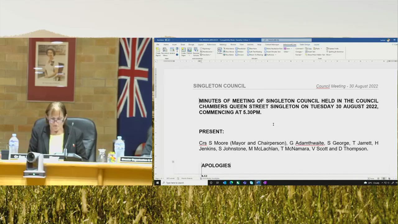 Singleton Council | Videos